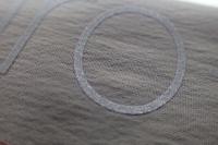 China CMYK Screen Printing Label - Heat Transfer Garment Patches with 140-160°C Application & 40°C Wash Resistance for sale