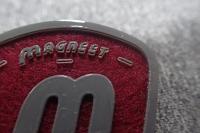 China Custom Silicone Screen Printed Felt Logo Patches 500 Pcs MOQ Eco Friendly for sale