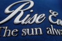 China Custom Embossed TPU Patches 0.7mm Transparent for Polo Shirt Heat Transfer Labels for sale