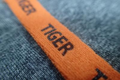 China Custom Silicone Printing Elastic Band Polyester 1000M Roll for Sportswear Underwear for sale