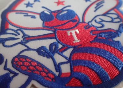 China OEKO Washable Custom Embroidered Patches for Caps and Bags - 5-7 Day Sample Service with Multiple Backing Options for sale