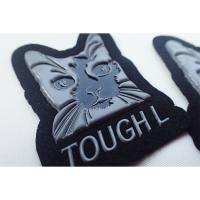 China Custom Embossed 3D Hologram TPU High Frequency Label for Garment Bags Jackets 5-7 Days Sample for sale