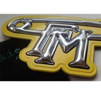 China Custom TPU 3D Printed Rubber Label Patch High Frequency for Shoes Garments for sale