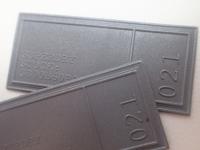 China Custom Washable Reflective Silver TPU Label 3D Embossed Heat Transfer for Garments for sale