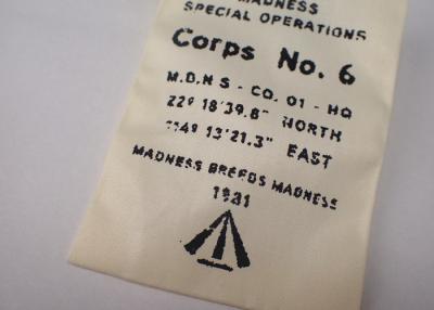 China Custom Polyester Woven Garment Labels - 100% Customizable Size, Color & Shape with Metallic Thread Options for sale