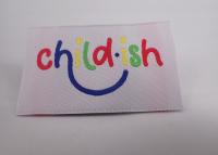 China Custom Woven Clothing Labels - 50D to 150D Yarn, ISO9001 Certified, Low Minimum Order Quantity for sale