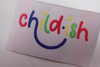 China Custom Woven Clothing Labels - 50D to 150D Yarn, ISO9001 Certified, Low Minimum Order Quantity for sale