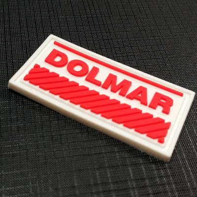 China Custom 3D PVC Patches for Clothing Eco Friendly Waterproof High Frequency Label 2cm for sale
