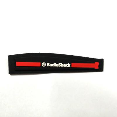 China Custom 3D Logo Plastic Silicone Badge for Garment Clothing Tags Eco Friendly 100% Cotton for sale