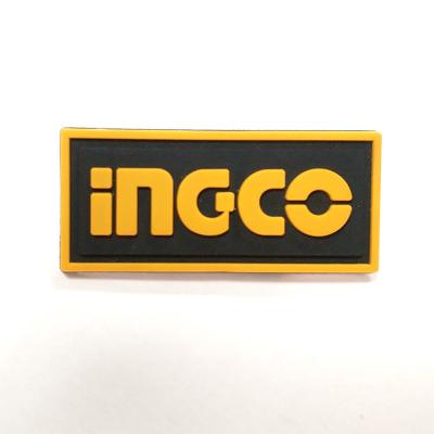 China Custom 3D PVC Patches for Clothing OEM Garment Labels with Waterproof Design for sale