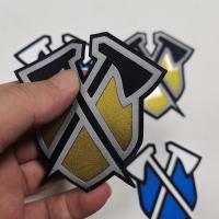 China Custom 3D Raised Effect Silicone Heat Transfer Label for T-Shirts 140-150°C for sale