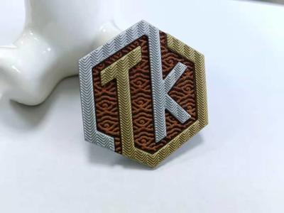 China OEM 3D Embossed TPU PVC Rubber Iron On Heat Transfer Labels for Clothing 120-130°C for sale