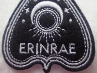 China Custom Embroidered Patch 3D Chenille Iron On Backing Sew On Cloth Patch 100PCS MOQ for sale