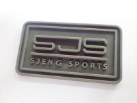 China Custom Embossed Rubber Logo Labels & PVC Patches for Garments - 500pcs MOQ, 7-10 Day Lead Time for sale