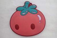 China Customized Rubber 3D Logo Label PVC Embossed Engraved Rubber Patches for sale