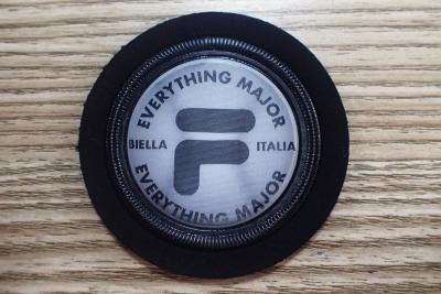 China Custom 3D TPU Patch High Frequency Embossed Label Eco Friendly for Clothing Bags 50mm for sale