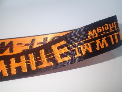 China Custom Jacquard Webbing 100 Polyester Nylon Durable Fashion Belt for Garment Bag Shoe for sale
