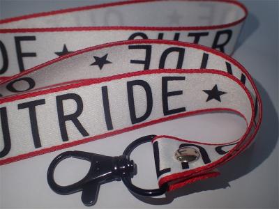 China Custom Polyester Sublimation Printed Webbing Tape 15mm 20mm 25mm Width for Lanyards Straps for sale