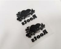 China Custom 3D Silicone Heat Transfer Labels Pantone Color 1000pcs MOQ OEM for sale