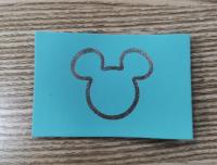 China Garment Labels Embossed Leather Patch Sew On Clothing PU Logo for sale