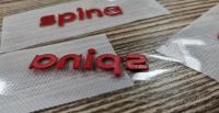 China Custom 3D Silicone Heat Transfer Labels for Garment OEM 1000pcs MOQ for sale