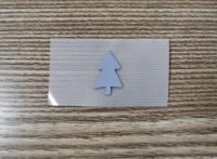 China Custom 3D Molded Silicone Heat Transfer Labels Embossing Printing for Clothing 1000pcs MOQ for sale