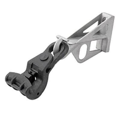 China ABC Aerial Cable Fitting Dead End Clamps Set With A Bracket Supporting And Anchoring Clamps for sale