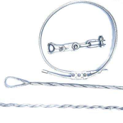China OPGW Suspension Cable Clamp Overhead Line Fittings 18% UTS Grip Strength for Power Transmission for sale