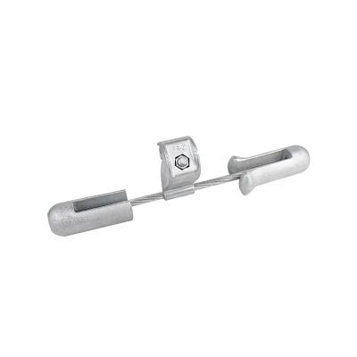 China Galvanized Spiral Cable Vibration Damper Combined Type Spacer Damper 4 Resonance Frequencies for sale