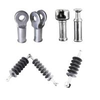 China High Voltage 11kv 132kn Composite Polymer Dead End Suspension Insulator for sale