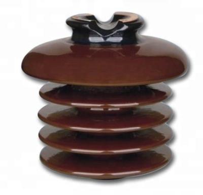 China High Voltage Pin Type Porcelain Insulator 11kV 33kV Ceramic Power Transmission for sale