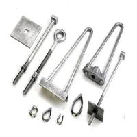 China Hot Dip Galvanized Carbon Steel Stay Assembly Set with Plate Bow and Thimble M16x1.8m for sale