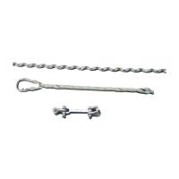 China CGH Aluminum Alloy Overhead Line Envelope Type Suspension Clamp 5.0-48.7mm Cable Range for sale