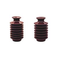 China High Voltage Post Type Porcelain Insulator 14in Height 2800lb Bending Strength 6.5in Dia for sale