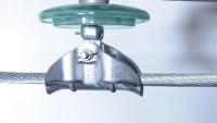 China 380mm 420mm 450mmGreen Glass Disc Power Pole Insulators for sale