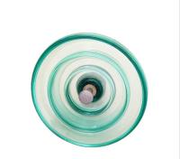 China 160KN Disc Suspension Toughened Glass Power Pole Insulator 420mm Diameter 146mm Spacing for sale