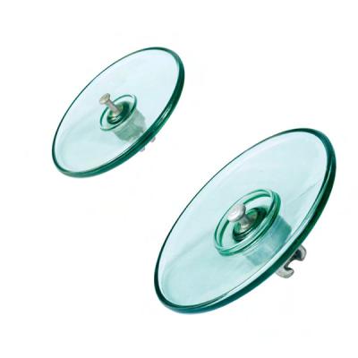 China OEM ODM Glass Tension Power Pole Insulators High Voltage for sale