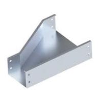 China Aluminum Alloy 6005-T5 HDG Perforated Cable Tray 200x100mm Cable Support System for sale