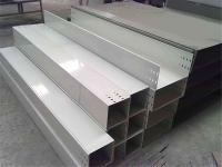 China Silver Ventilated Cable Tray And Cable Ladder Galvanized Steel for sale