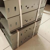 China Silver Ventilated Cable Tray And Cable Ladder Galvanized Steel for sale