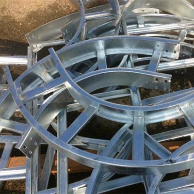 China Hot Dip Galvanized Steel Cable Tray And Power Perforated Cable Tray Supporting System for sale