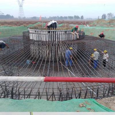 China Wind Turbine Anchor Bolts M36 M42 M48 M56 Grade 8.8 10.9 42CrMo Steel Threaded Rods for sale