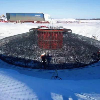 China Wind Turbine Anchor Bolts 1.5MW-7.0MW Replaceable Prestressed Bolt Cage Foundation M20-M64 for sale