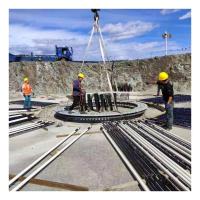China High Strength Steel Threaded Rod M36 to M56 Grade 8.8 10.9 for Wind Power Generation for sale