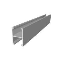 China PV Aluminum Mounting Rail 41x82mm 2.5mm for Tile Roof and Ground Solar Panel Brackets for sale