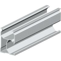 China Lightweight Aluminum Strut Channel Solar Panel Mounting Rail 41x82mm 2.5mm for Roof Ground for sale
