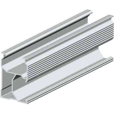 China Lightweight Aluminum Strut Channel Solar Panel Mounting Rail 41x82mm 2.5mm for Roof Ground for sale