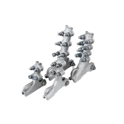 China NLL NLD Series Overhead Line Strain Clamp 5-38mm Conductor Wedge Bolt Type Dead End for sale