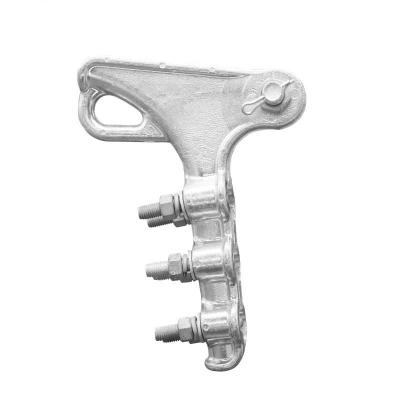 China Overhead Electric Power Fitting Bolt Tension Cable Strain Relief Clamp NLD Series 10kV for sale