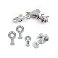 China Forged Steel Socket Ball Eye Pole Line Hardware Electric Power Fittings 100kN 160kN for sale